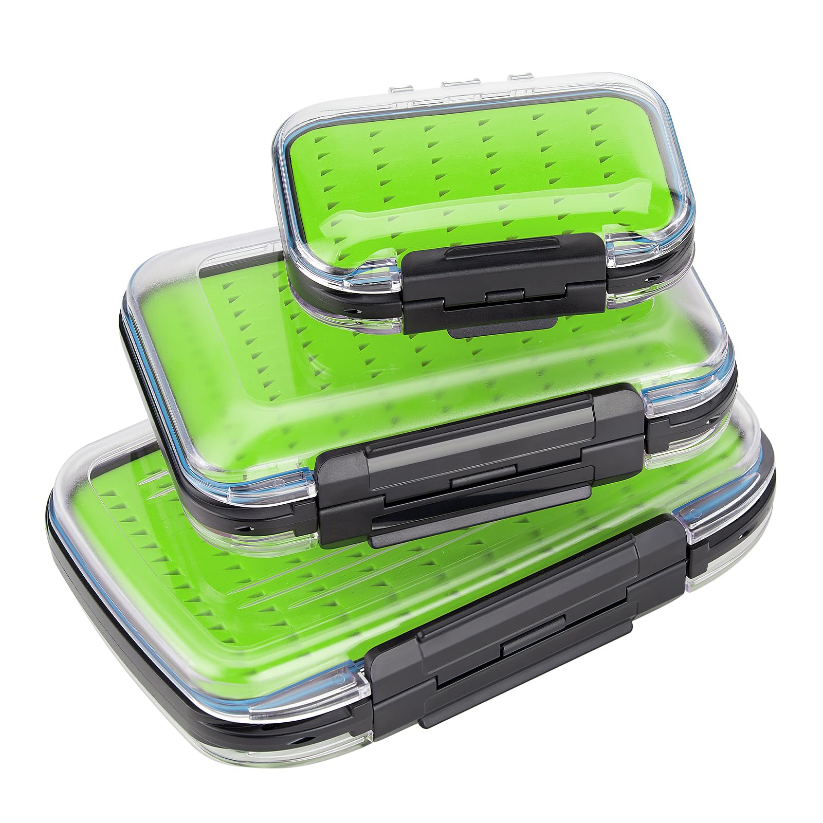 Amazon.com: Gonex Fly Boxes for Fly Fishing Jig Boxes Two-Sided ...