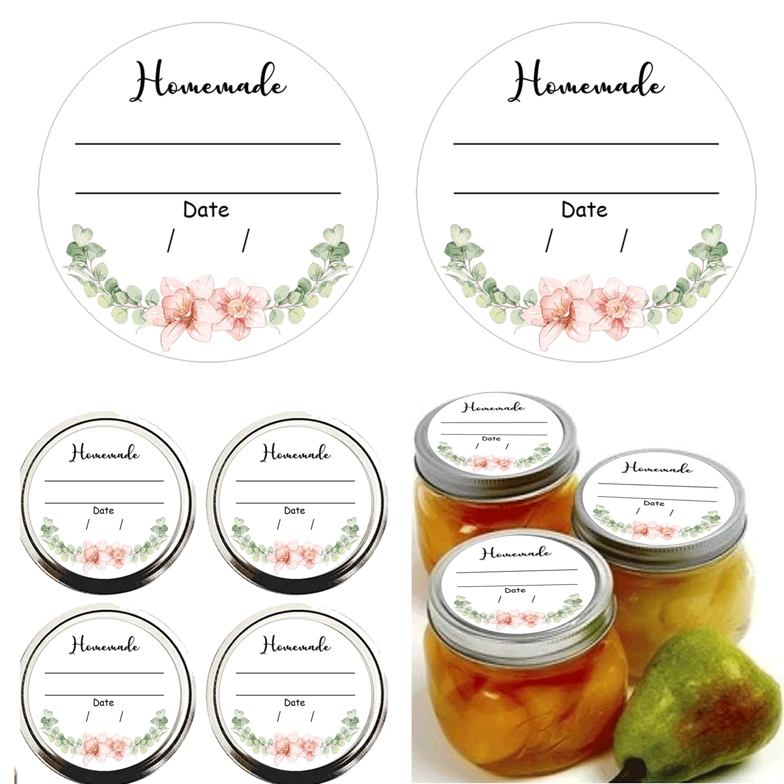 Printable Labels Mason Jar Outlines