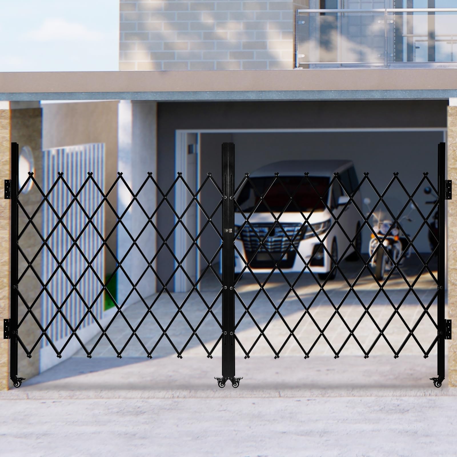 Snapklik.com : Dearlomum Double Folding Security Gate, 78" H X 144" W ...