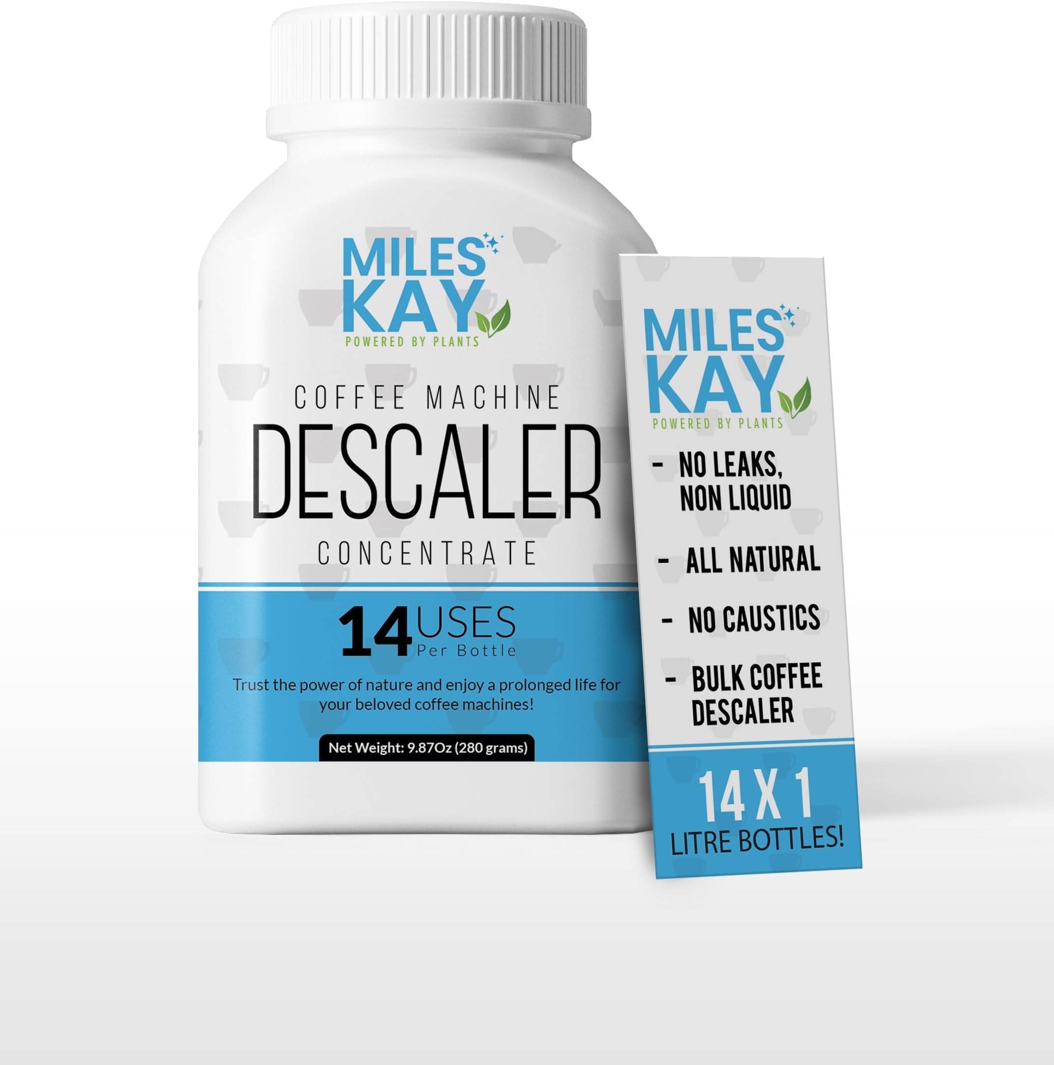 Amazon.com: Miles Kay Coffee Machine Descaler - 14 use concentrate ...