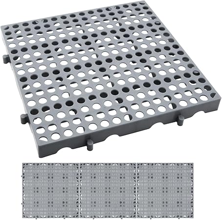 Amazon.com: RUENXG 3-Pack Heavy Duty Plastic Pallets 11.8"x11.8"x1.8 ...