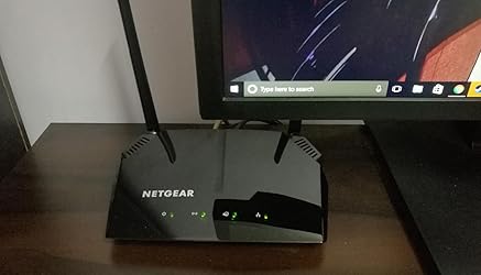 Netgear R6120-100INS AC1200 Dual-Band Wi-Fi Router (Black, Not a Modem ...