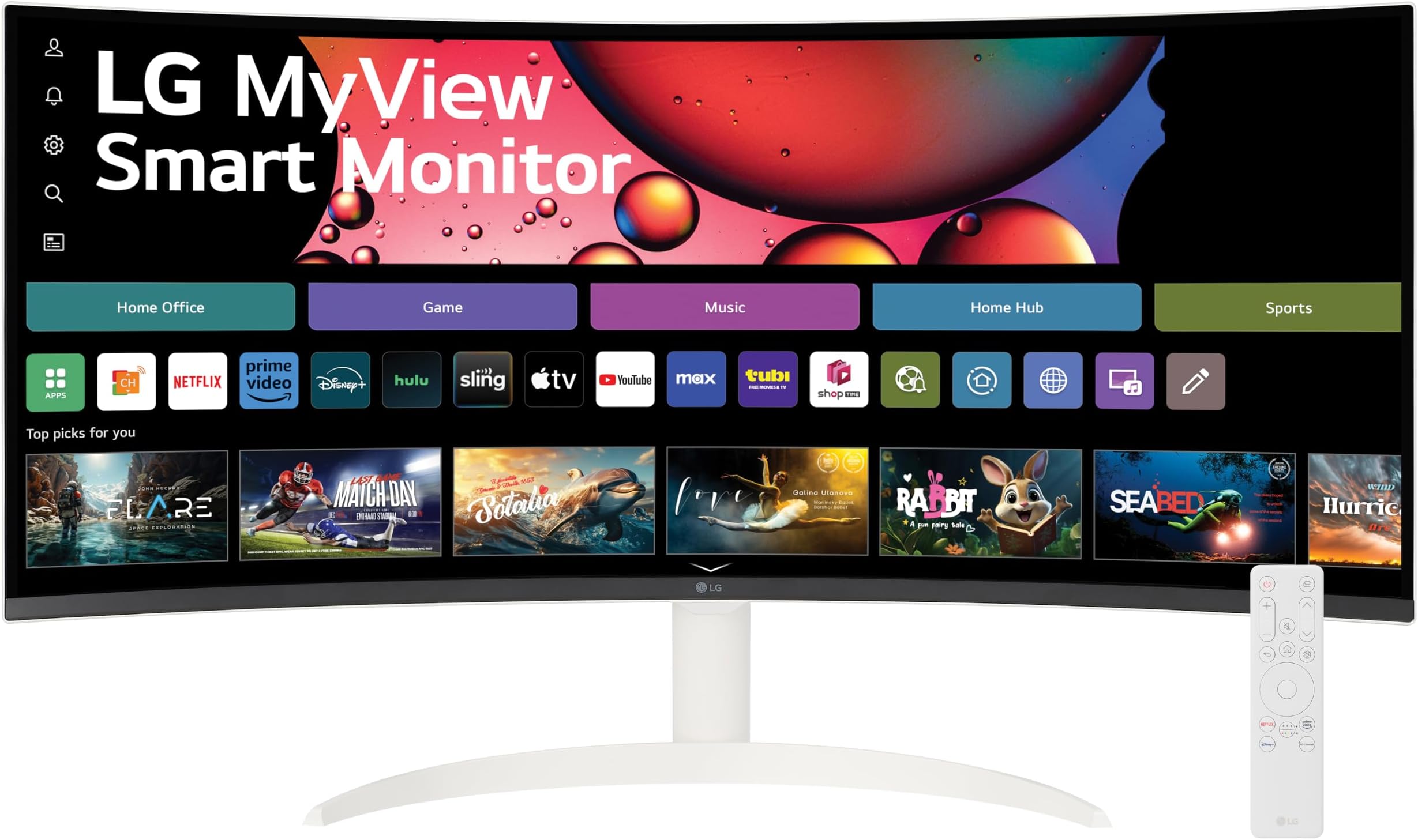 Amazon.com: LG 27SR50F-W MyView Smart Monitor 27-Inch FHD (1920x1080 ...