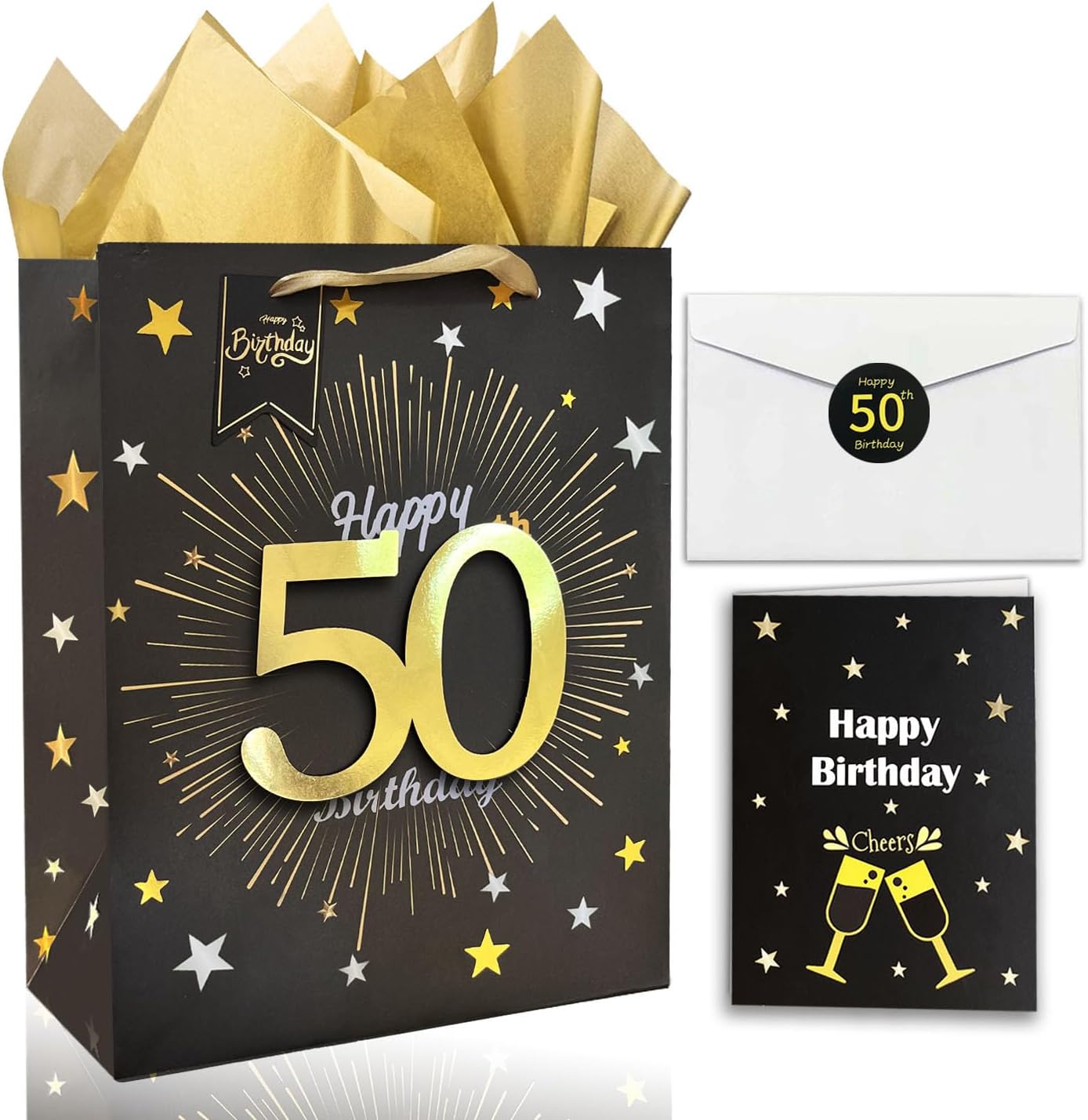 Amazon Yitla 50th Birthday Gift Bag For Men 13 Black Happy 50th amazon-yitla-50th-birthday-gift-bag-for-men-13-black-happy-50th