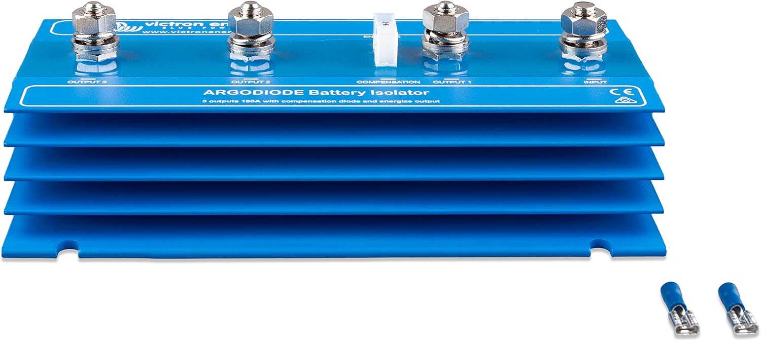 Buy Victron Energy Argo Diode Battery Isolators 180-3AC (3 Batteries ...