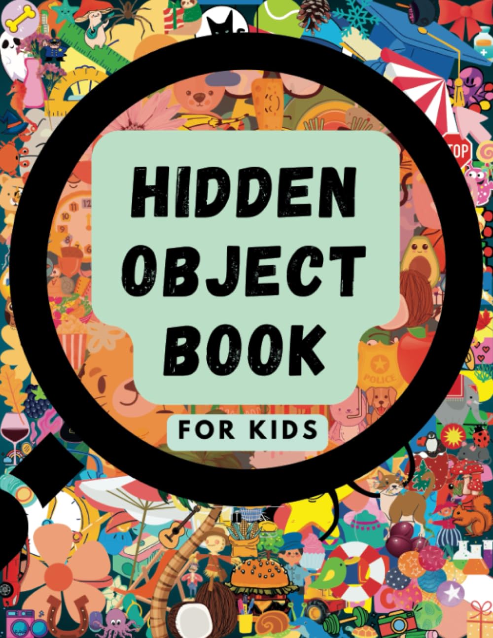 Hidden Object Book For Kids: Find and mark the hidden object: Majk ...