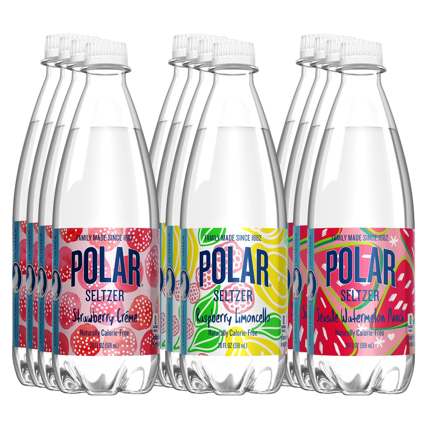 Buy LastFuel.Variety - Polar Seltzer Sparkling Water Variety Pack Flavored Seltzer Drinking ...