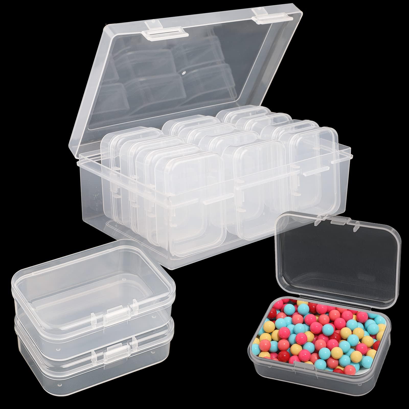 Lunar Box, Bead Storage Case, 52 Individual Boxes, Includes Scoop And ...