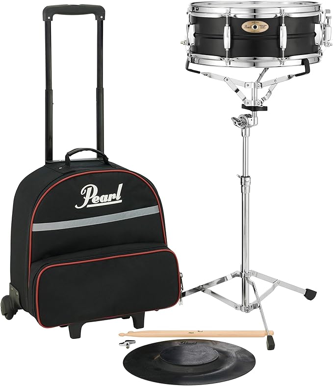 Amazon Pearl Sk910c Educational Snare Kit With Rolling Case