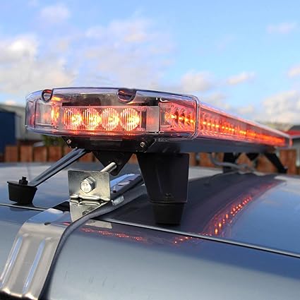 Amber Recovery 88LEDs Light Bar 1200mm Safety Hazard Beacon Lightbar ...