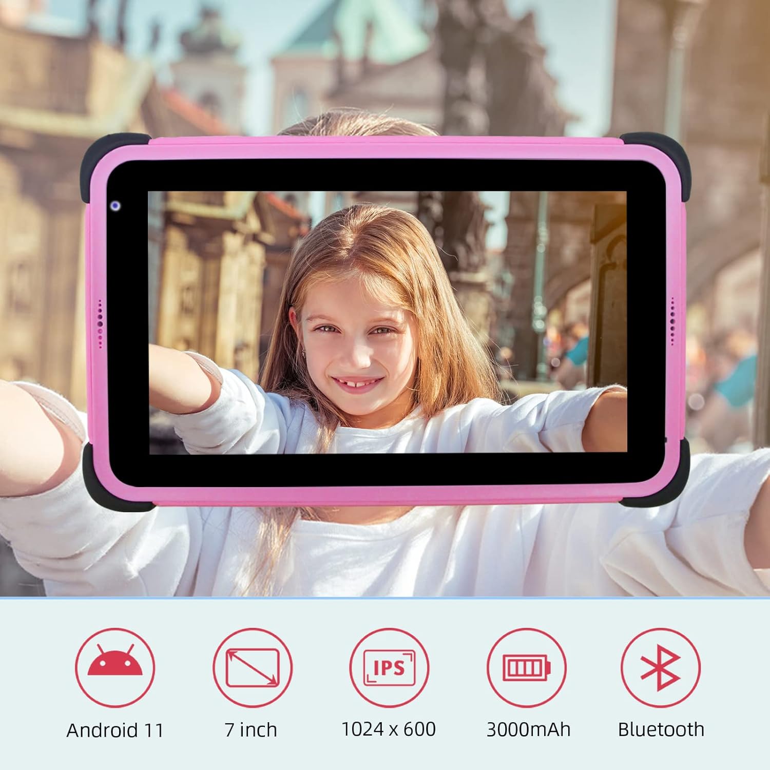 weelikeit Tablet para niños, tableta Android de 7 pulgadas para niños y ...