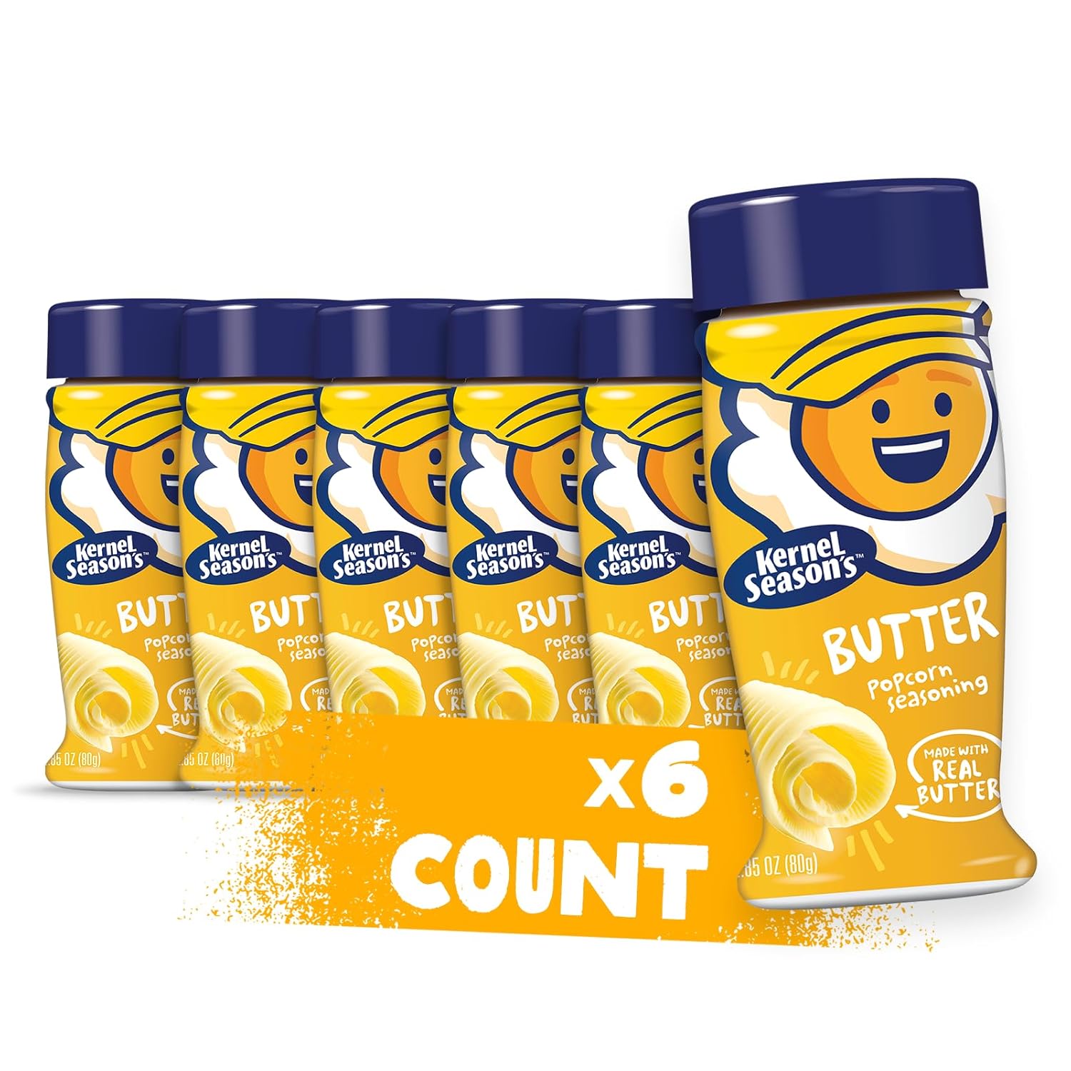 Amazon.com : Kernel Season's Popcorn Seasoning, Butter, 2.85 Ounce ...