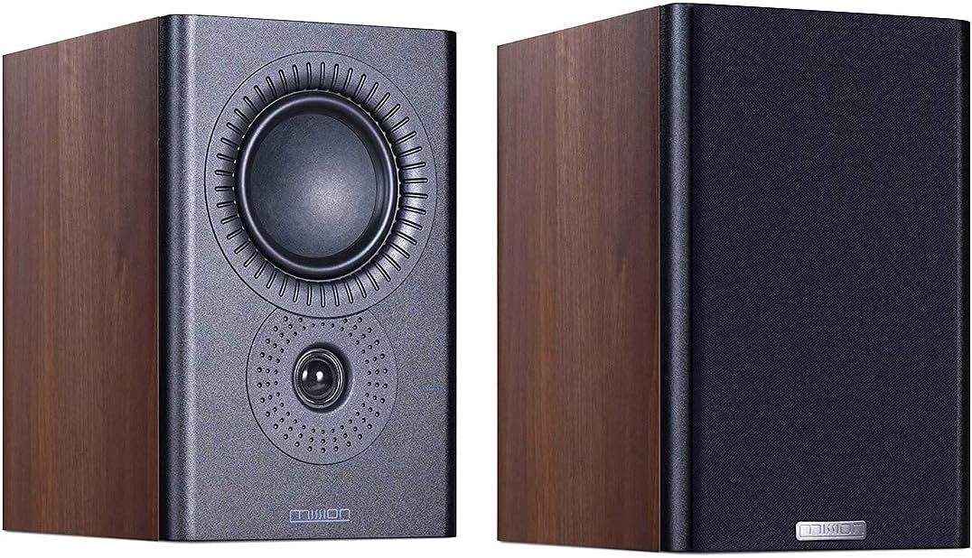 Mission LX-2 MkII Walnut Shelf or Stand Speakers (LX-2, Walnut ...