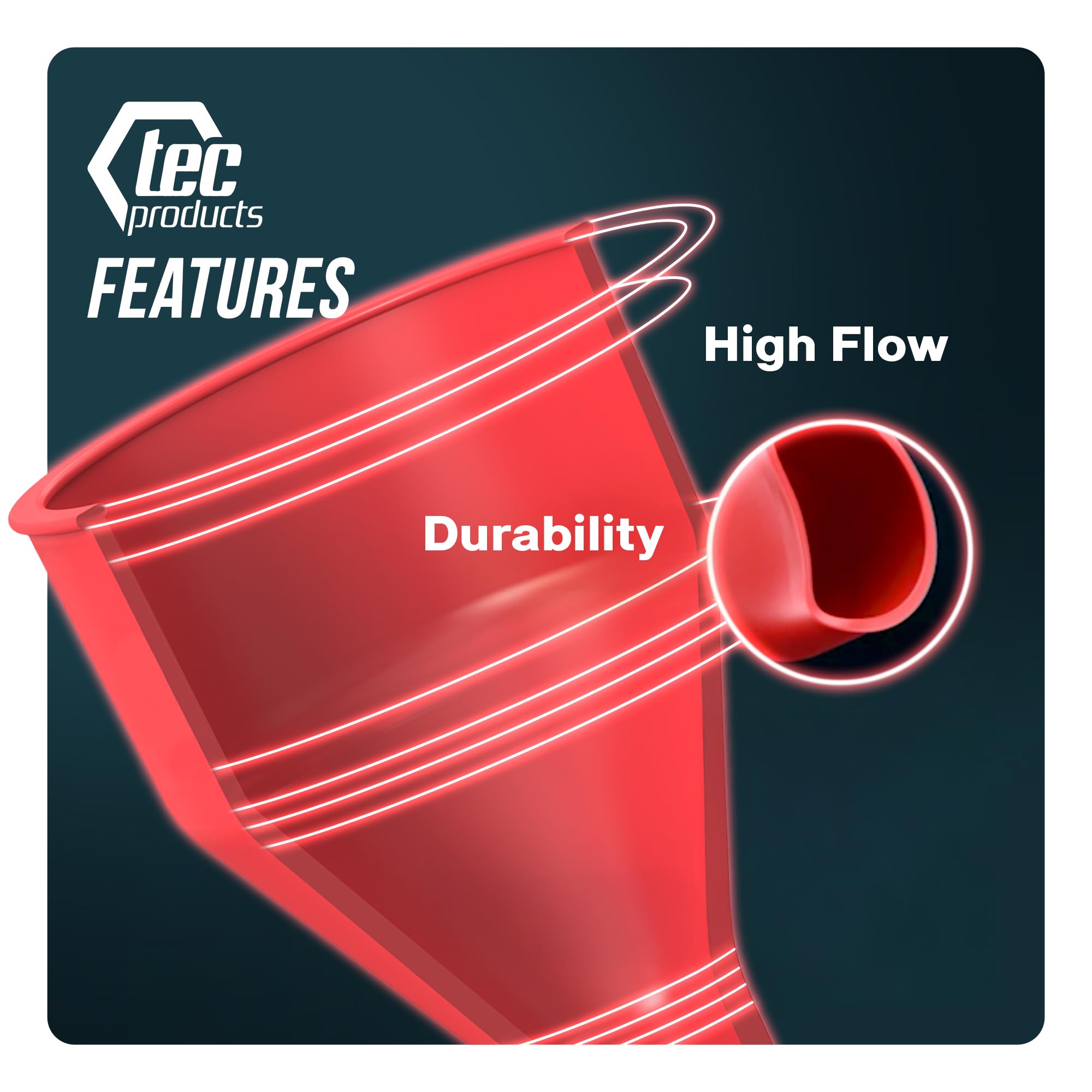 Snapklik.com : TEC Products FlexAll Short Neck Funnel - Flexible Funnel ...