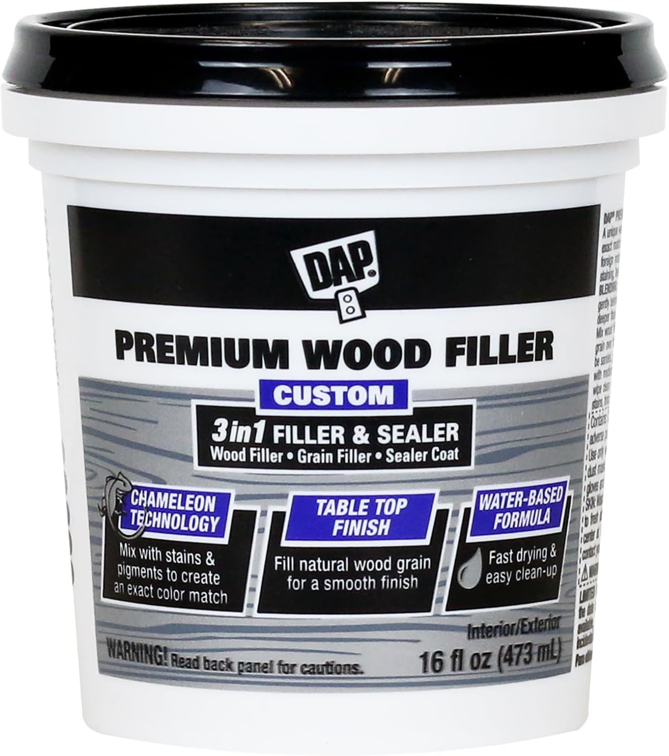 Elmer's E855 Carpenter's Wood Filler, 3.25-Ounce Tube, White - Elmers ...