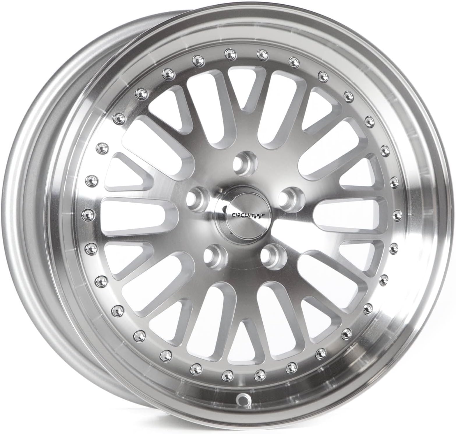 Amazon.com: Circuit Performance CP21 17×8 Machined/Silver 5×114.3 ...