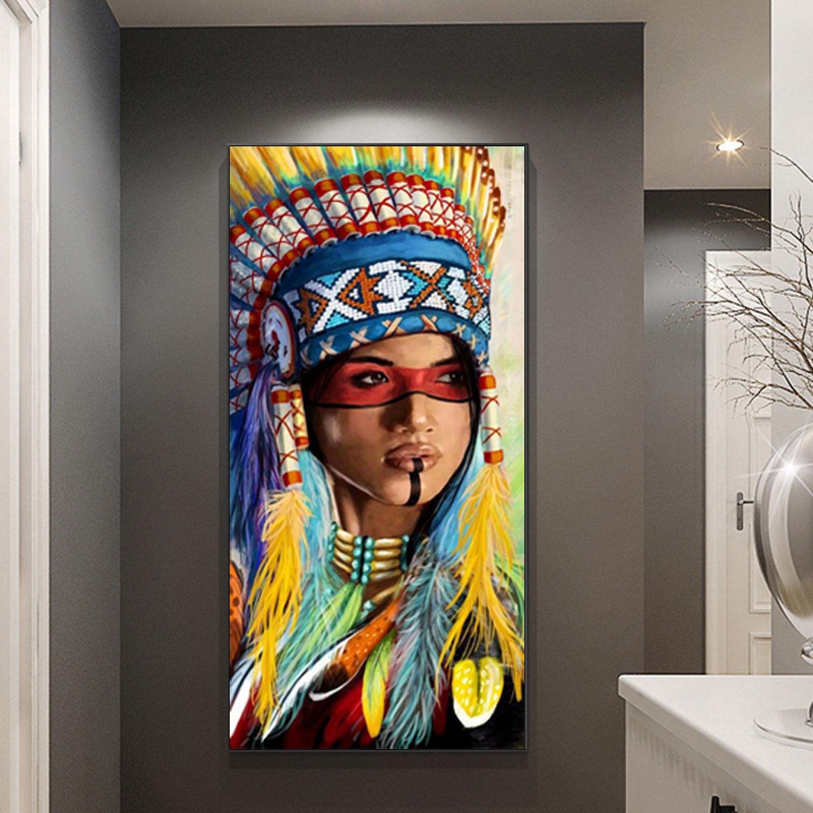 Schöne Moderne Indianische Frauen