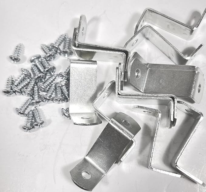 1" Offset Clips Extra Heavy Duty with Screws 100 Pack - Amazon.com