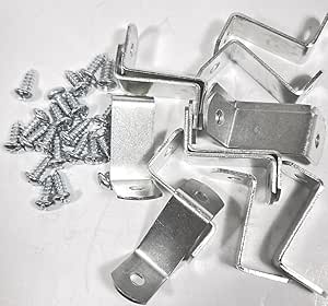 1" Offset Clips Extra Heavy Duty with Screws 100 Pack - Amazon.com