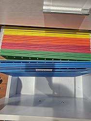 Amazon.com : Amazon Basics Hanging File Folder with Adjustable Tabs ...