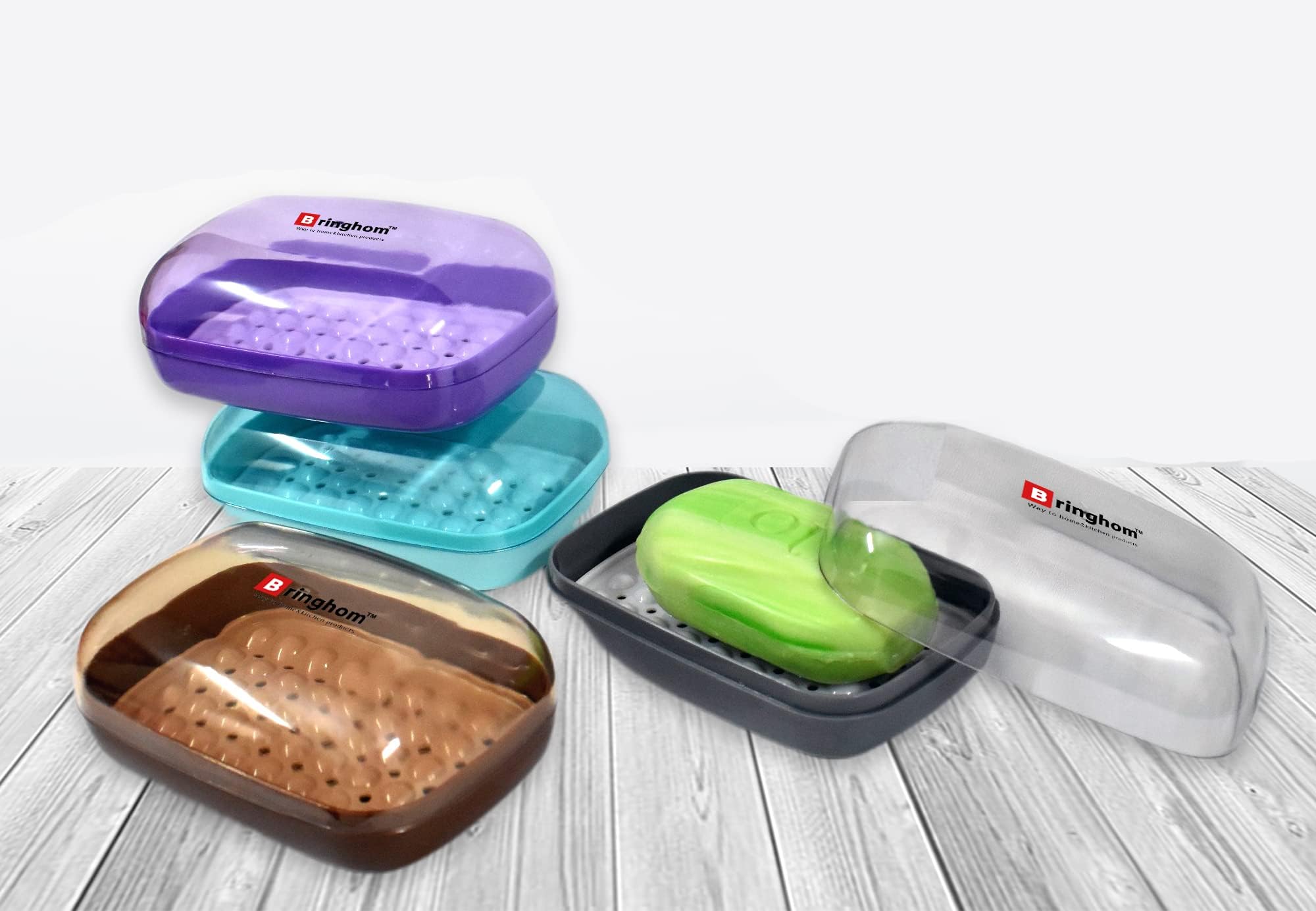 Csm Soap Case With Lid Soap Holder Soap Dish For Bathroom Kitchen Sink ...