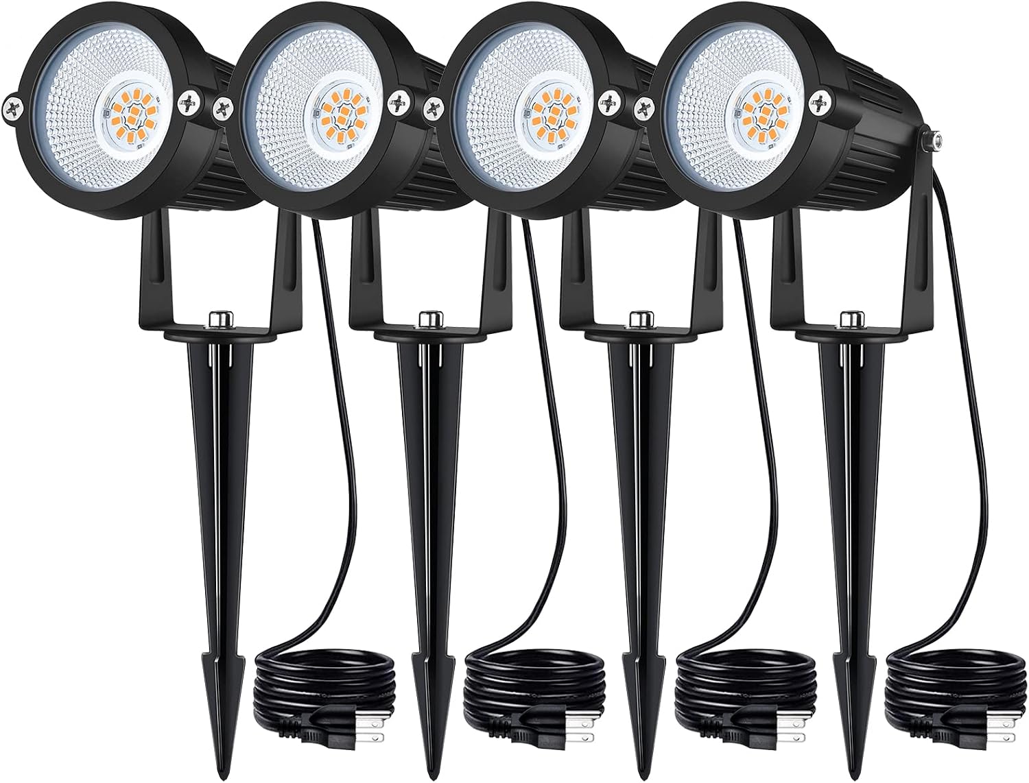 BROICS LED Landscape Lights 7W Landscape Spotlight 120V AC Outdoor Lawn ...