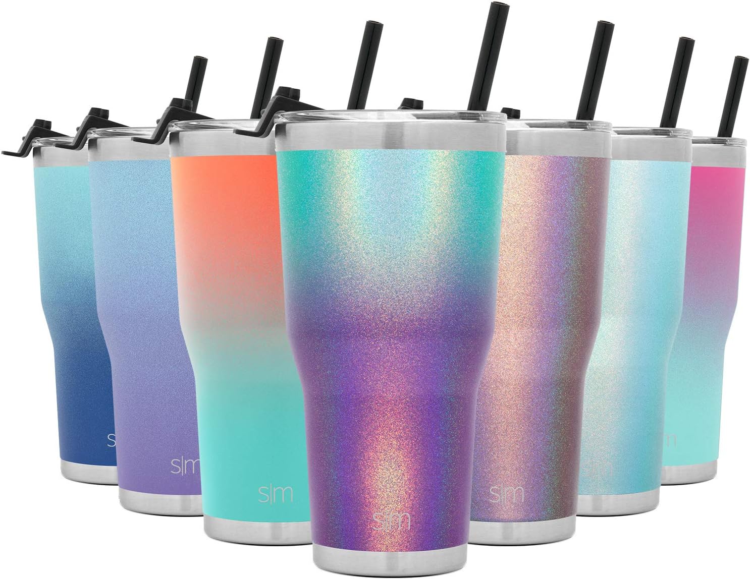 Amazon.com | Simple Modern Cruiser Tumbler with Clear Flip Lid and ...