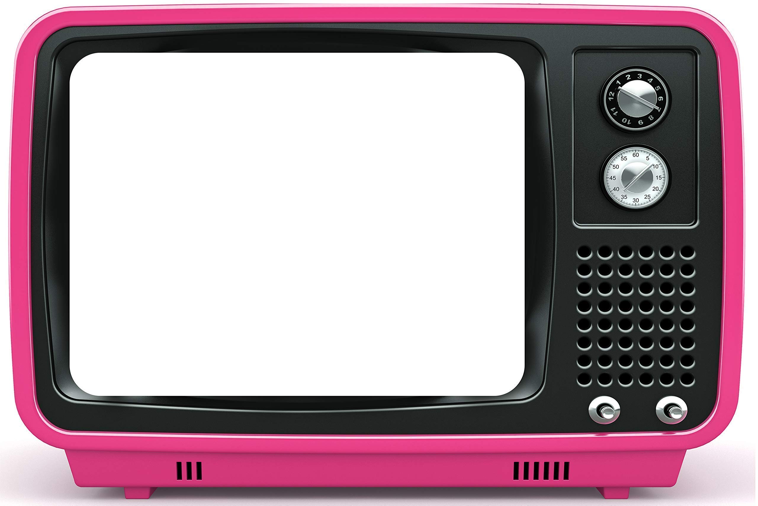 Vintage Retro Pink Television Selfie Frame Poster | Desertcart UAE