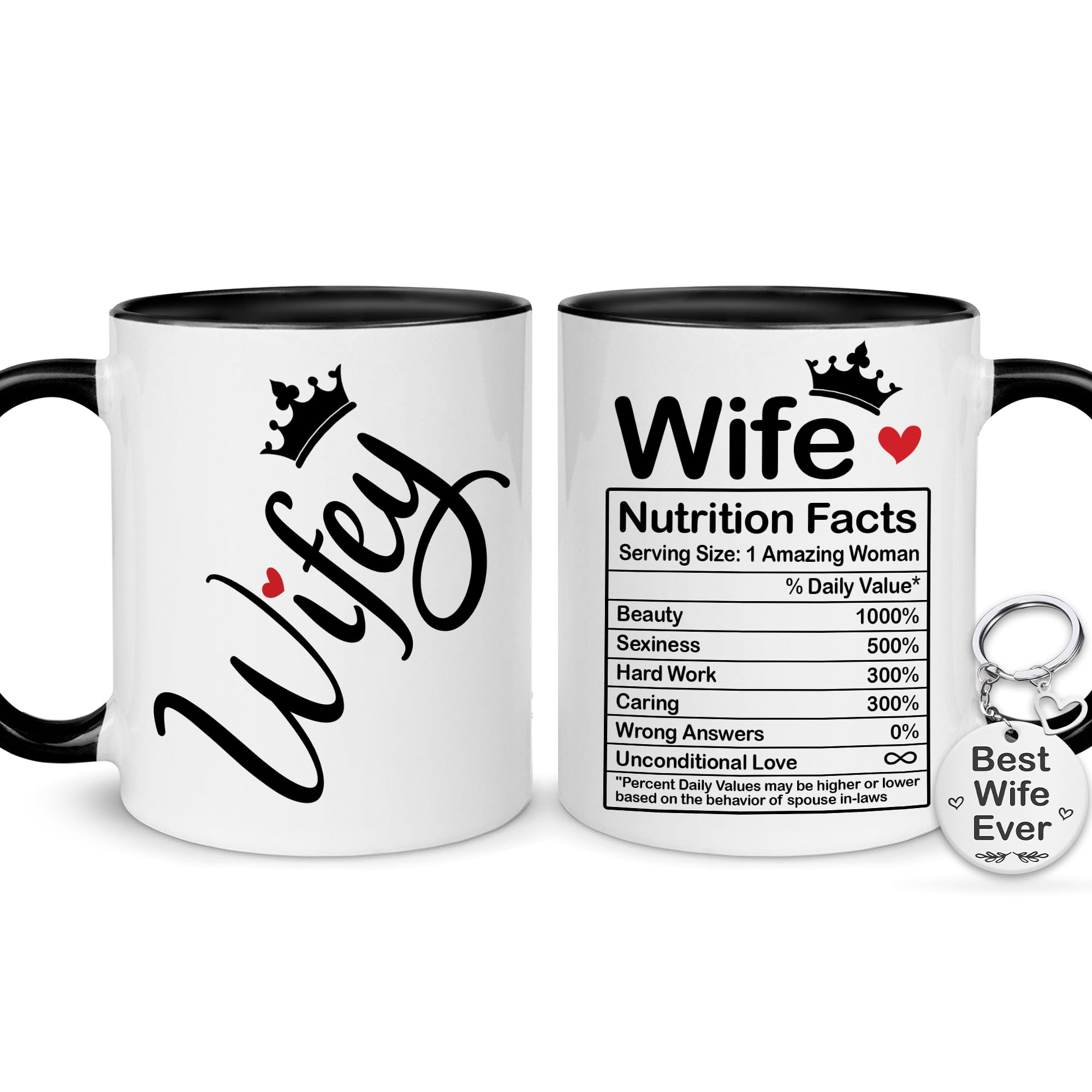 Amazon.com | Hyturtle Wife Coffee Mug 11oz Gift For Women - Wife ...