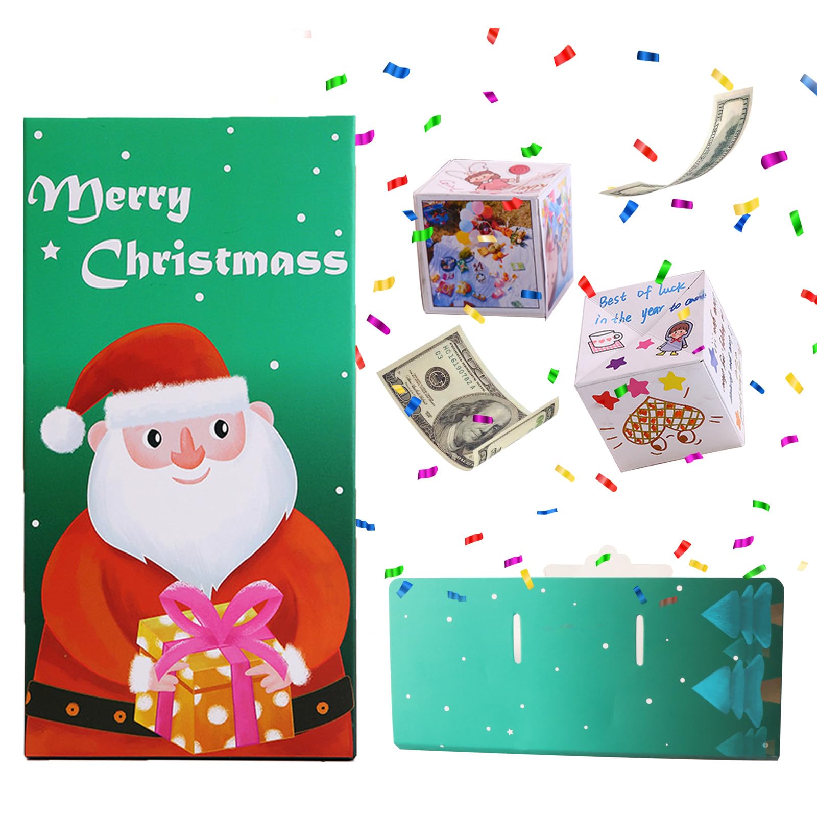 Amazon.com: LeeJ Surprise Gift Box Explosion Christmas Surprise Box ...