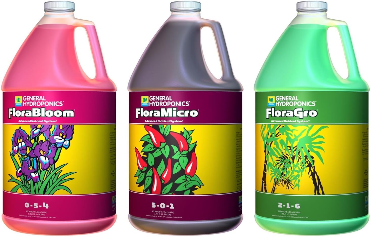Amazon.com : General Hydroponics FloraMicro, 16-Ounce : Fertilizers ...