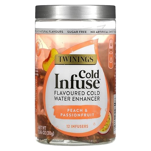 Snapklik.com : Twinings Cold Infuse Flavored Water Enhancer, Peach ...