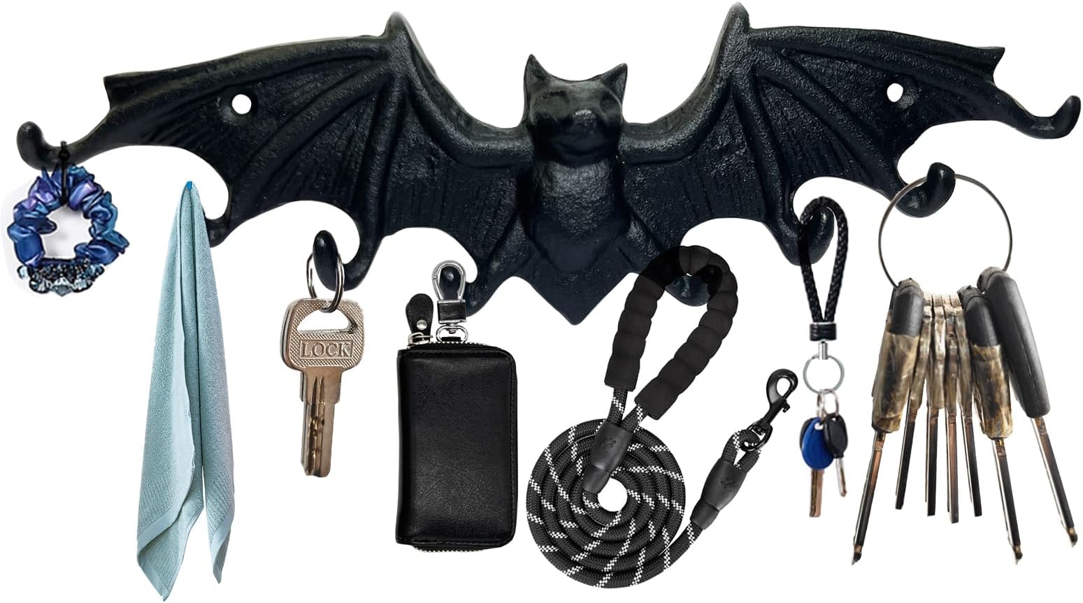 Amazon.com: 4 Pieces Coffin Wall Hook for Keys - Spooky Gothic Home ...
