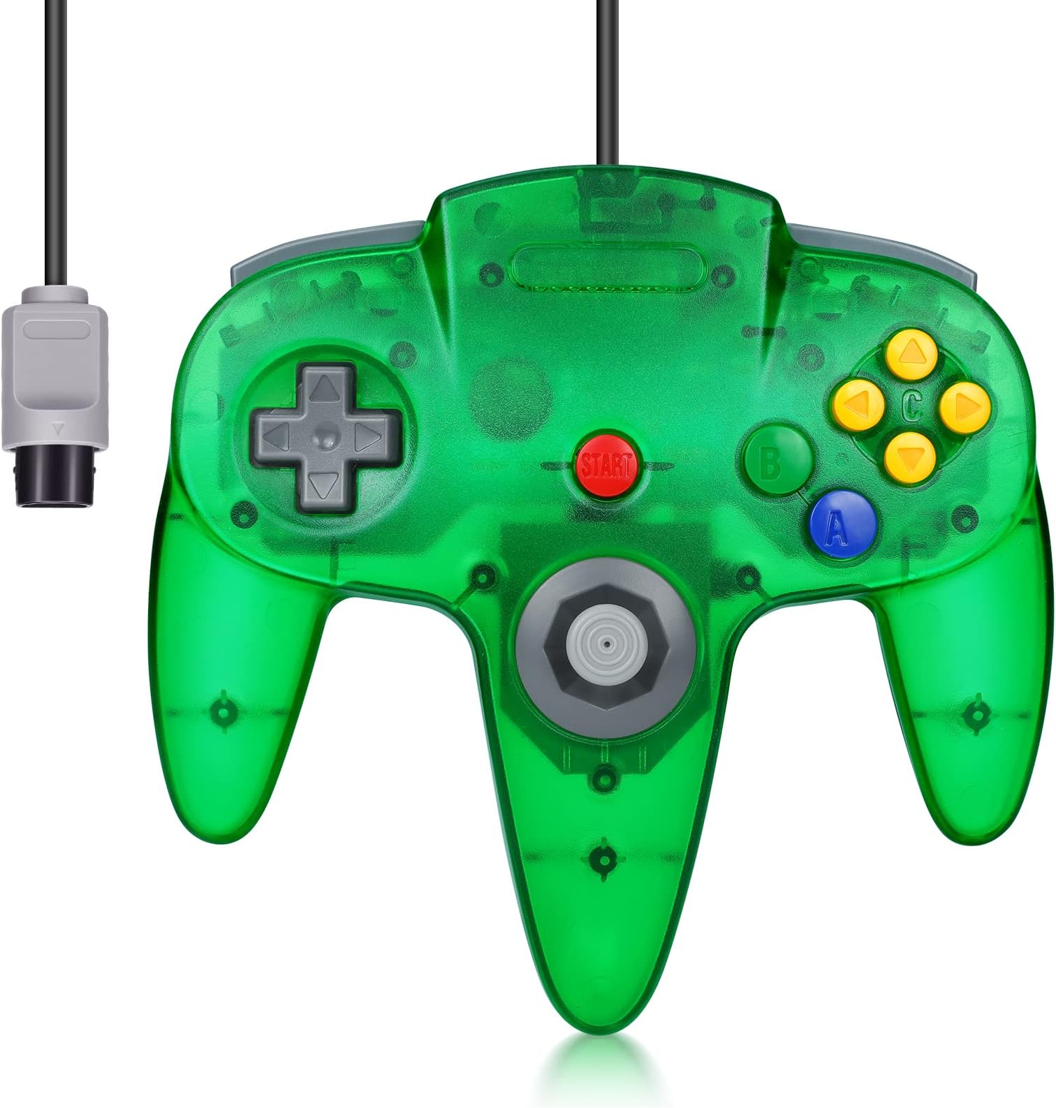 Amazon.com: N64 Controller, FISUPER Wired Classic Game Controller ...