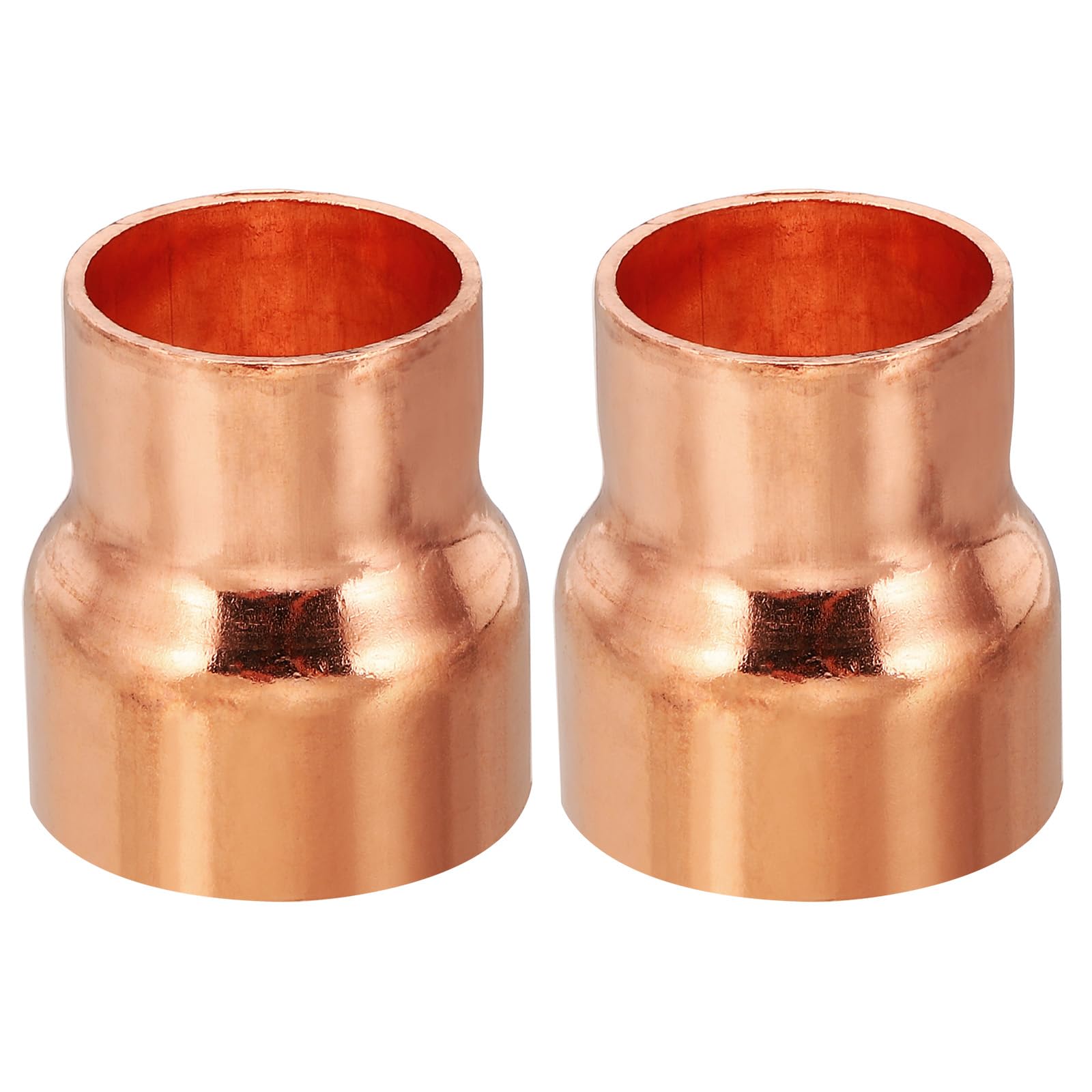 Amazon.com: PATIKIL 1 1/4" to 1" ID Copper Reducer, 2pcs 99.9% Pure ...