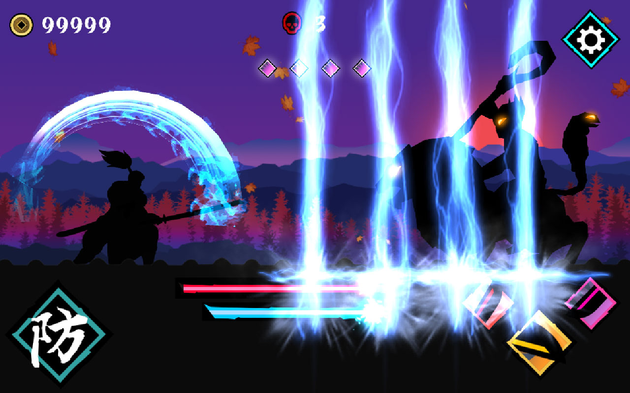 Aplicación Samurai Devil Slasher en Amazon Appstore