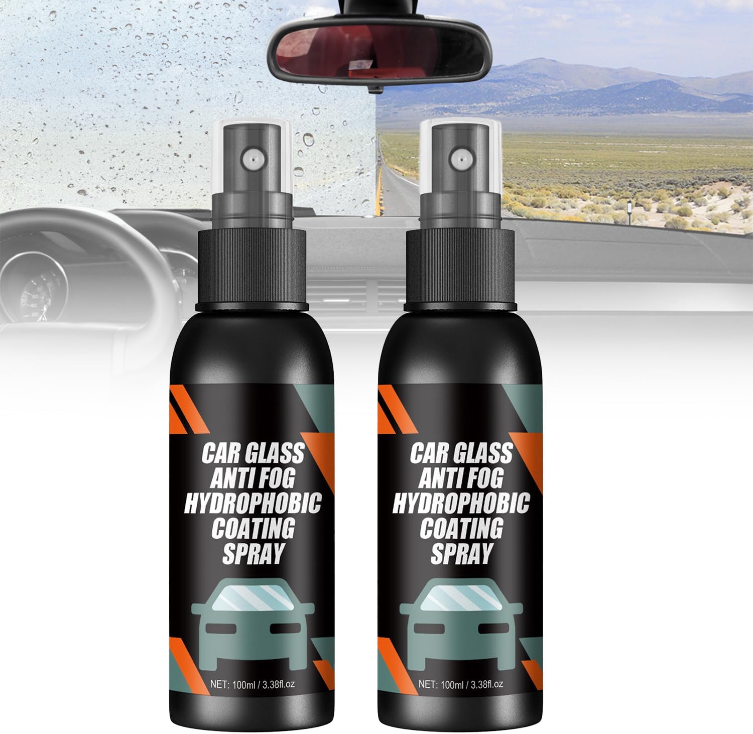 Amazon.com: Car Windshield Spray Water Repellent Antifogging Agent, Car ...