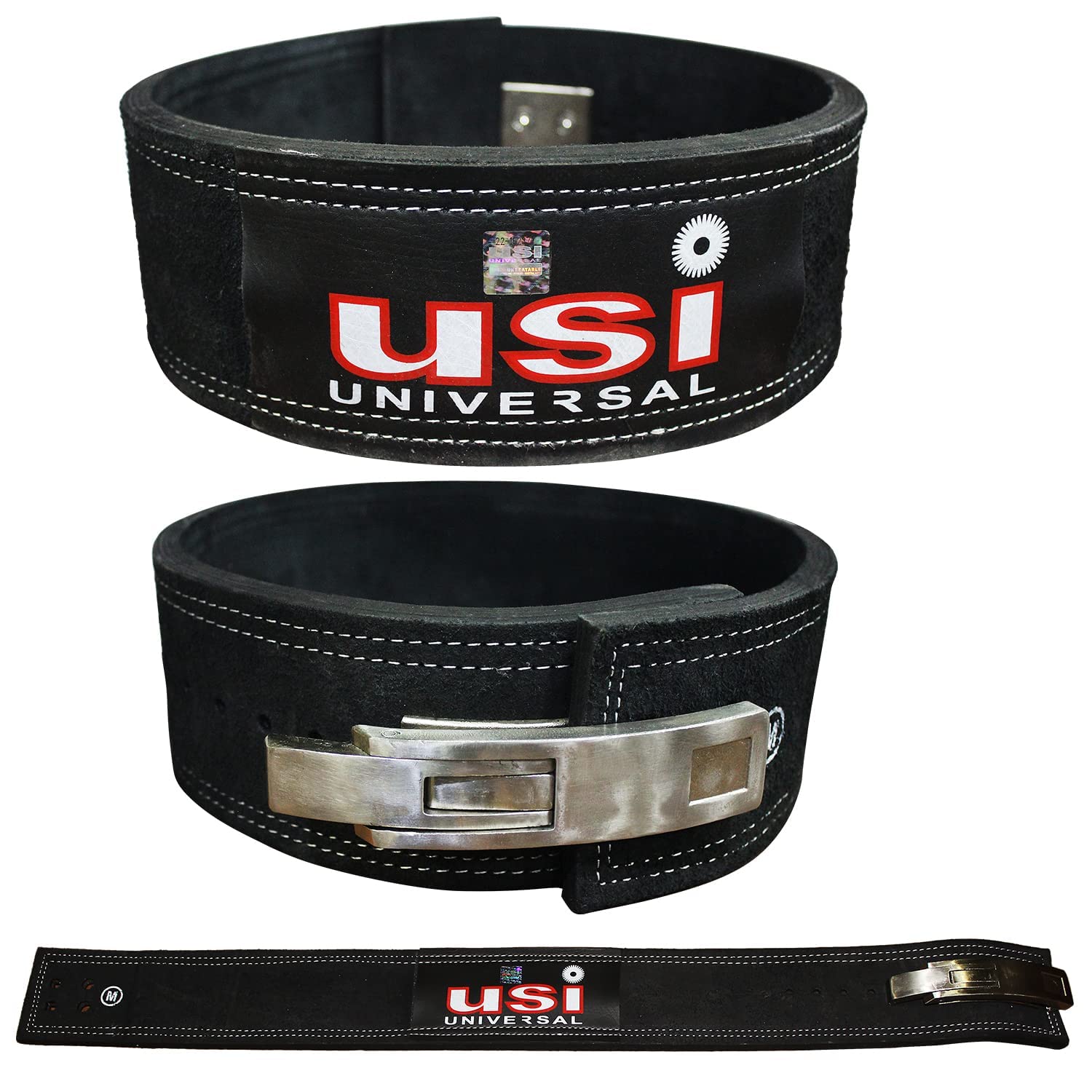 Buy USI UNIVERSAL Weight Lifting Belt, 790LEV Lever Buckle Leather ...