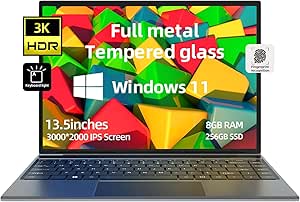 Amazon.com: Morostron 13.5" Laptop Computer, 3K Full HD IPS Screen, Win 11 Laptop with N4120 ...