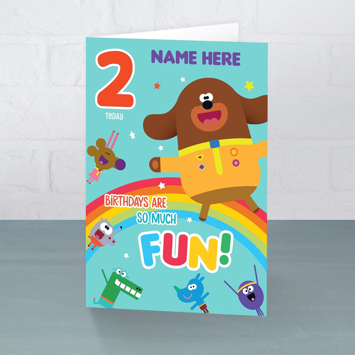 Official Hey Duggee Birthday Card - Personalise Any Age, Name or ...