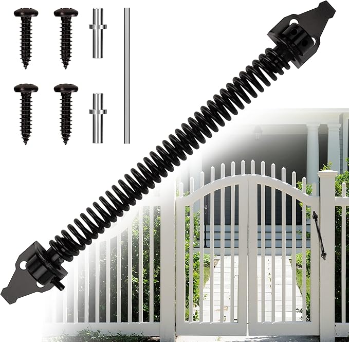 Gate Spring Closer Self Closing Gate Spring Adjustable Metal Gate ...