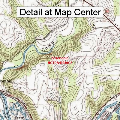 Amazon.com : USGS Topographic Quadrangle Map - Zelienople, Pennsylvania ...