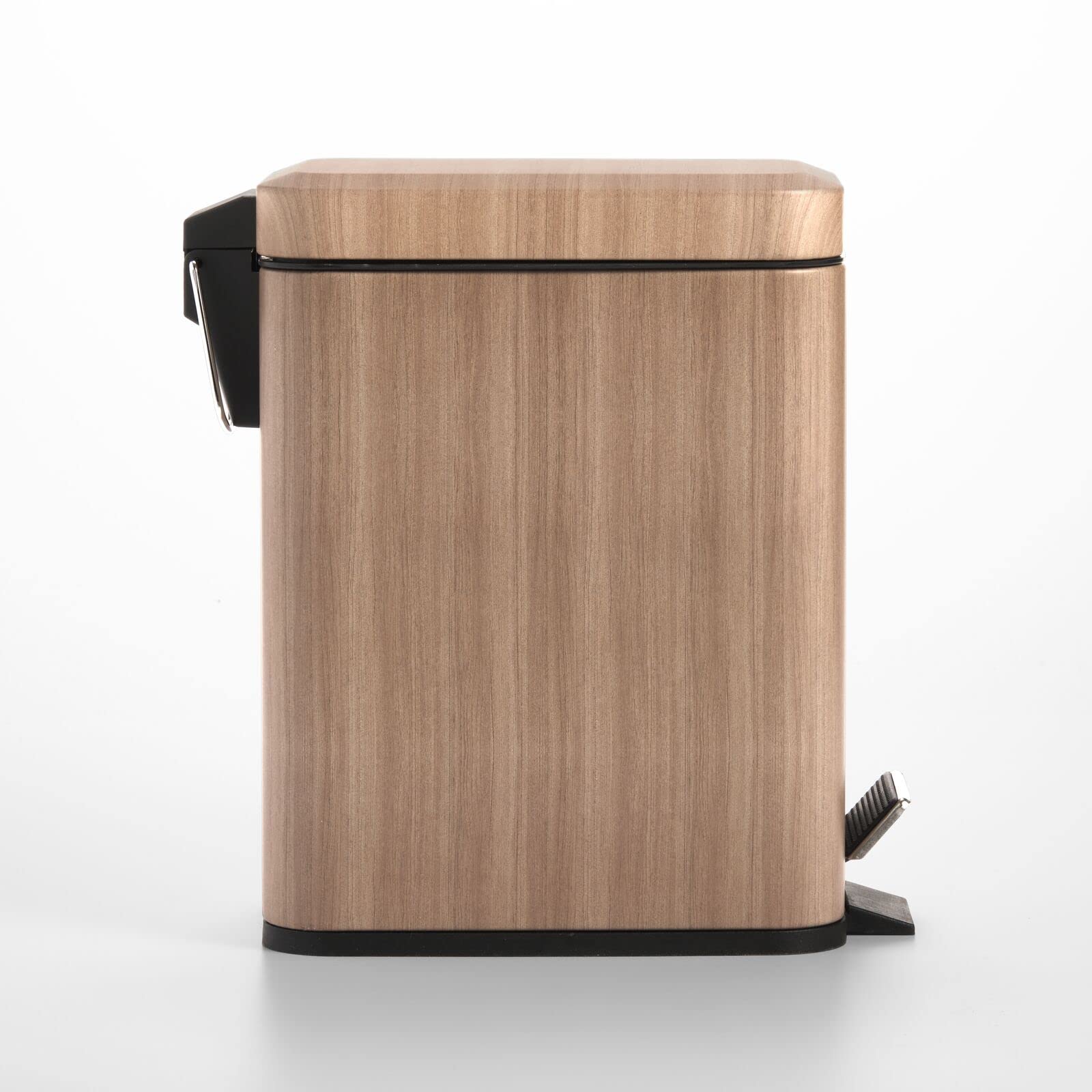 Snapklik.com : mDesign Small Modern 1.3 Gallon Rectangle Metal Lidded ...