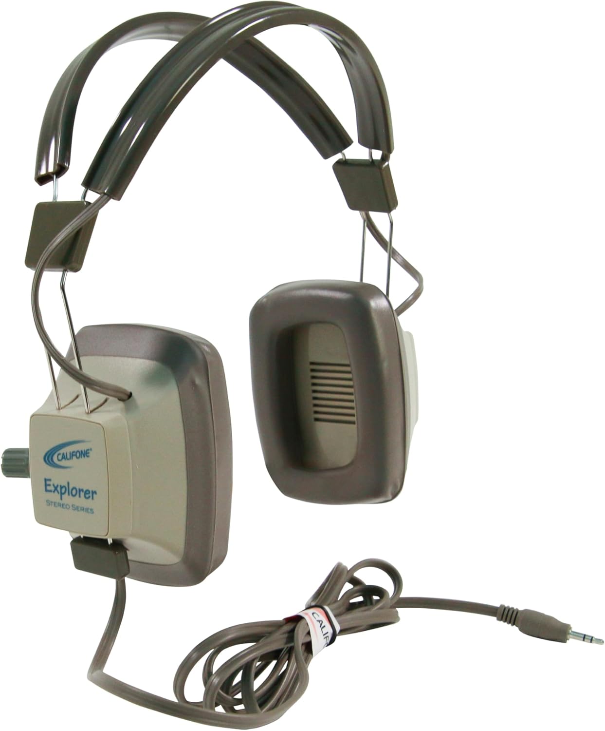 Amazon.com: Califone EH-3SV Headset with 3.5mm,Beige/Light Gray ...