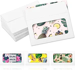 Amazon.com : 120 Packs Window Gift Card Envelopes Gift Sleeves Credit ...