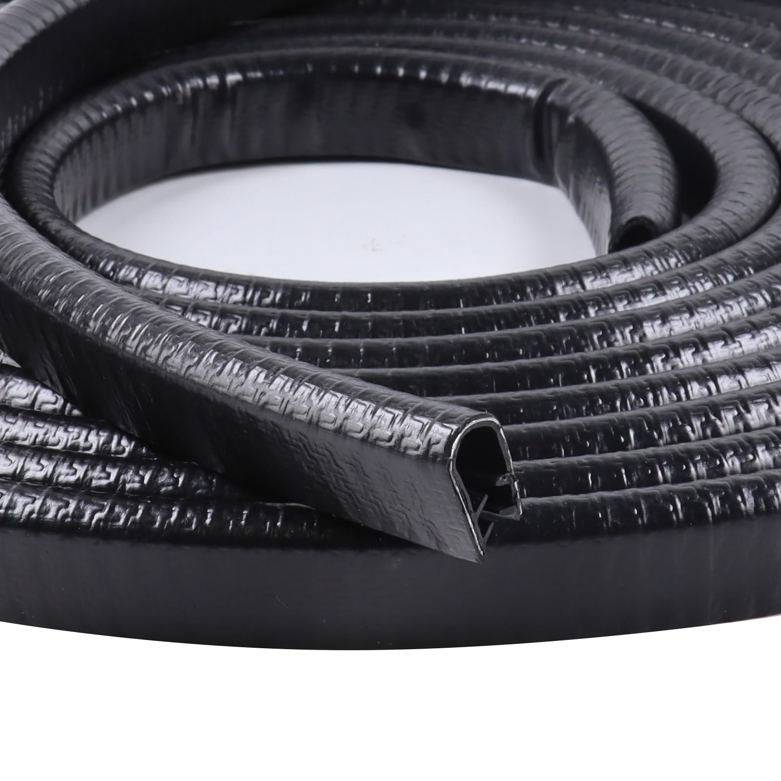 Amazon.com: GoldWheel Black Edge Trim U-Channel Rubber Seal Edge Strip ...