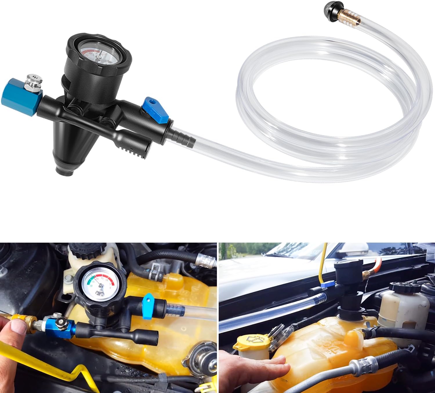 Amazon.com: Camoo 75260 Coolant Refiller Coolant System Refiller Kit ...