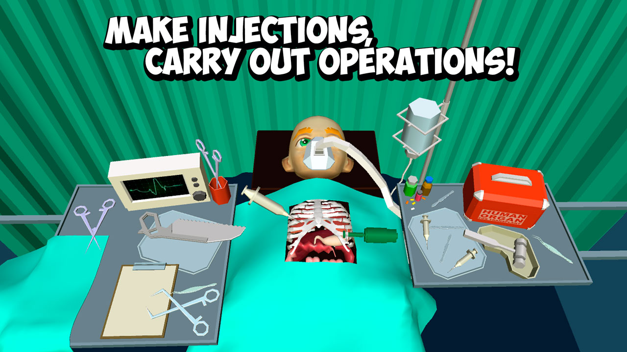 Aplicación Crazy Cartoon Surgeon 3D en Amazon Appstore
