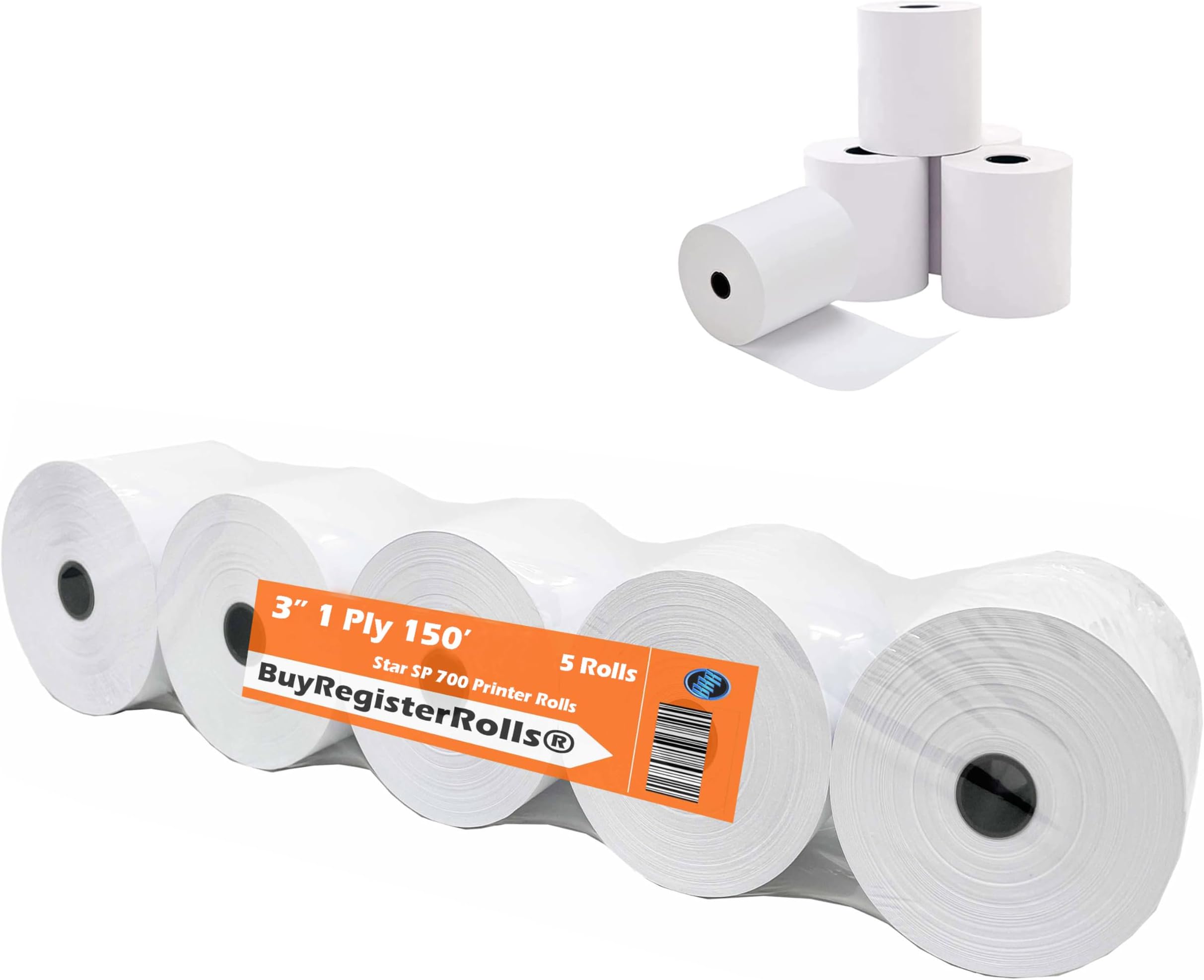 Amazon.com : Star SP700 Kitchen Printer Paper (5 Rolls each) 3" x 150 ...