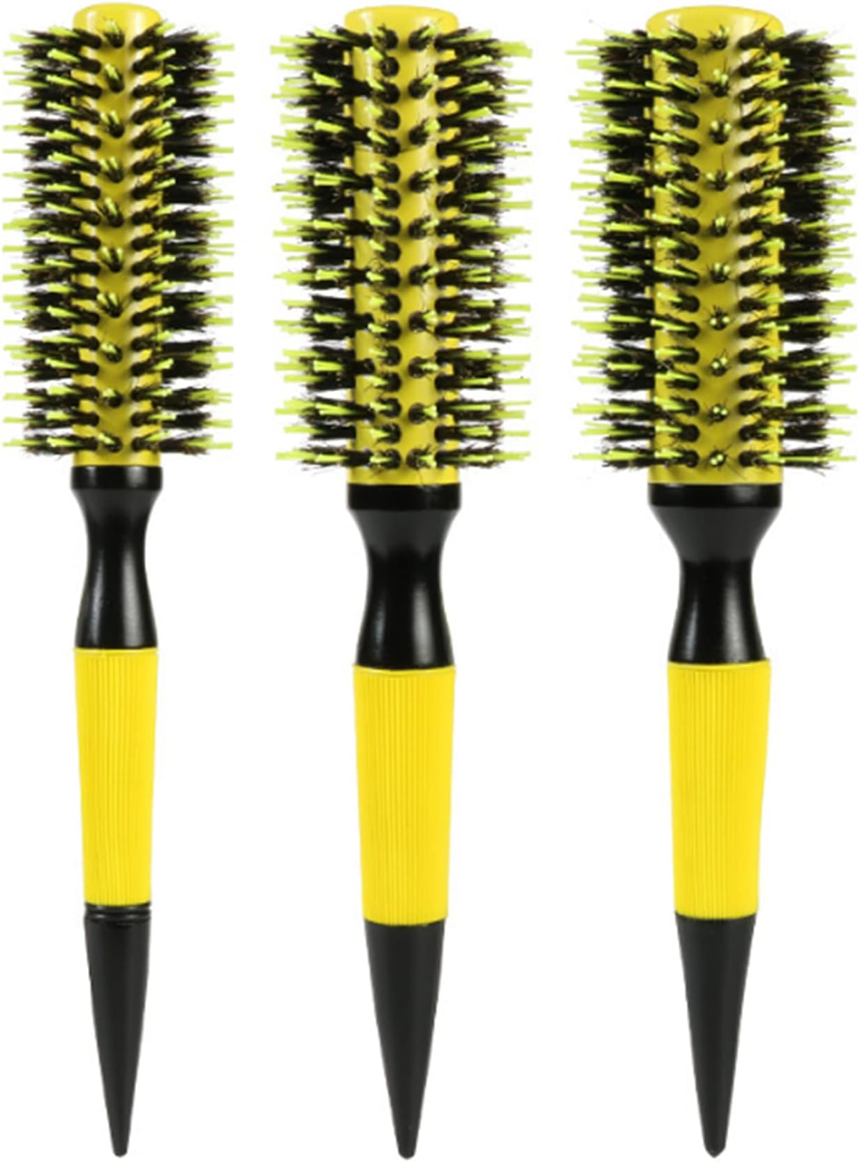 Amazon.com : Healthcom 3 in 1 Ceramic & Ionic Bristle Round Barrel Hair ...